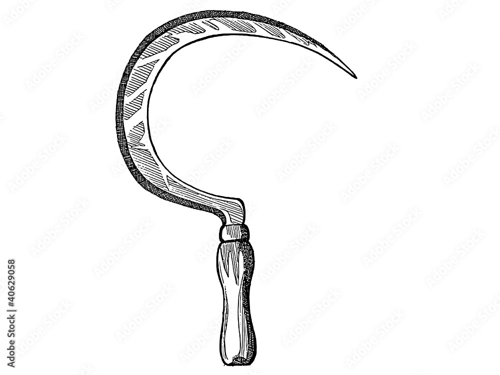 Vecteur Stock serpe | Adobe Stock