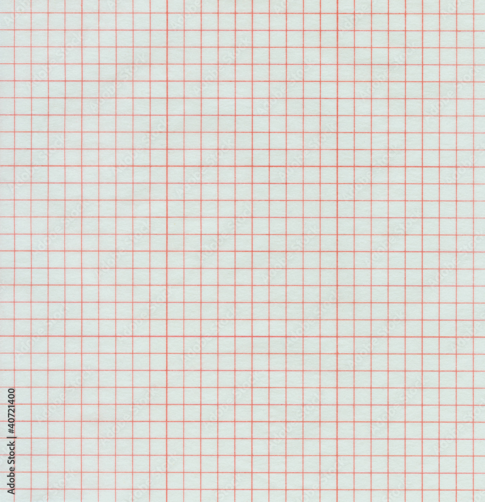 Half-transparent red graph paper Stock Photo | Adobe Stock