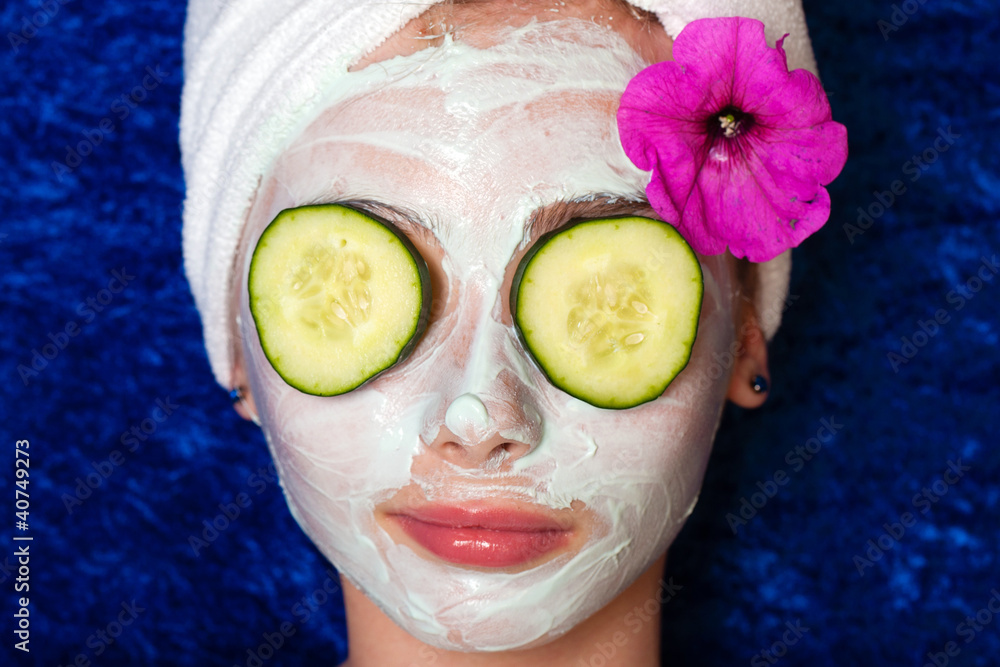 Spa Facial Cucumbers