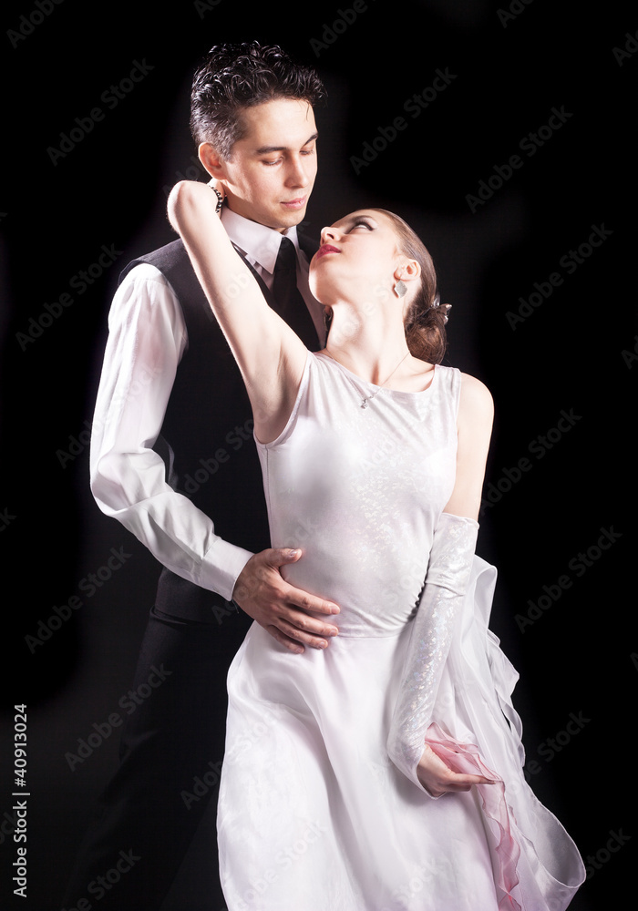 dancing couple Stock Photo | Adobe Stock