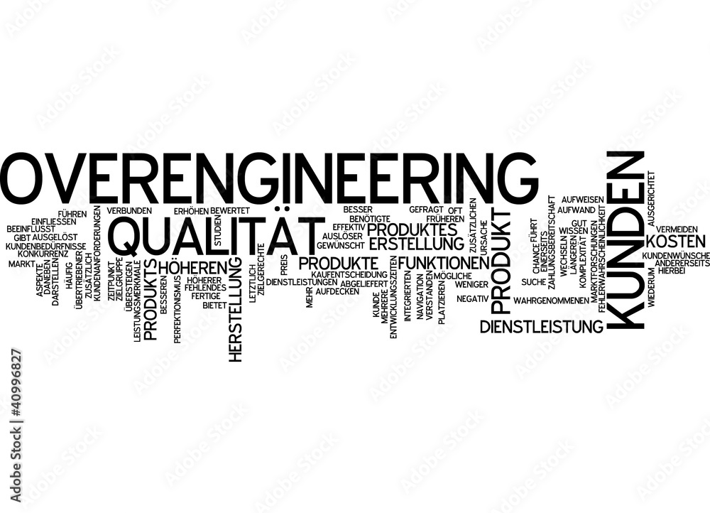 Overengineering Stock-Illustration | Adobe Stock