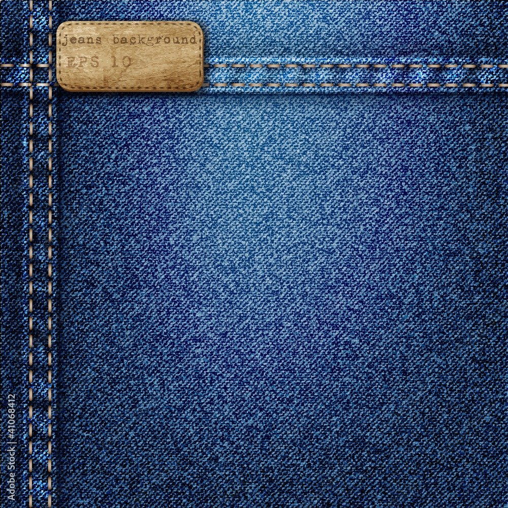 Denim background Stock Vector | Adobe Stock