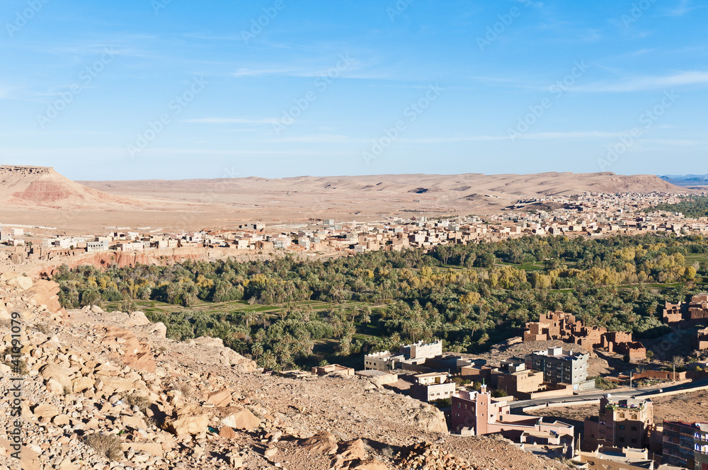 Tinerhir village at Morocco Stock Photo | Adobe Stock