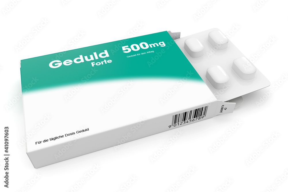 Packet Of Gedult Tablets Stock Illustration | Adobe Stock