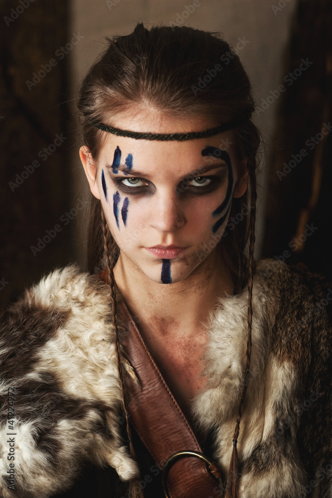 Girl Warrior Face