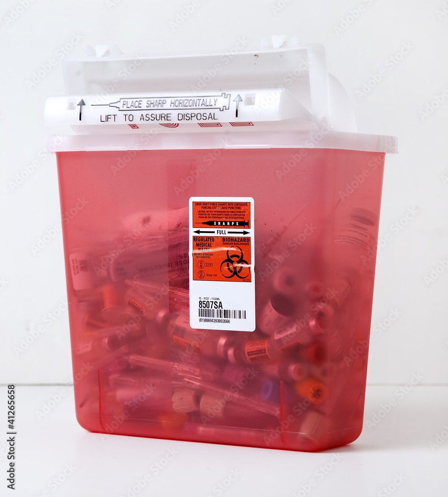 Sharps Container Stock Photo | Adobe Stock