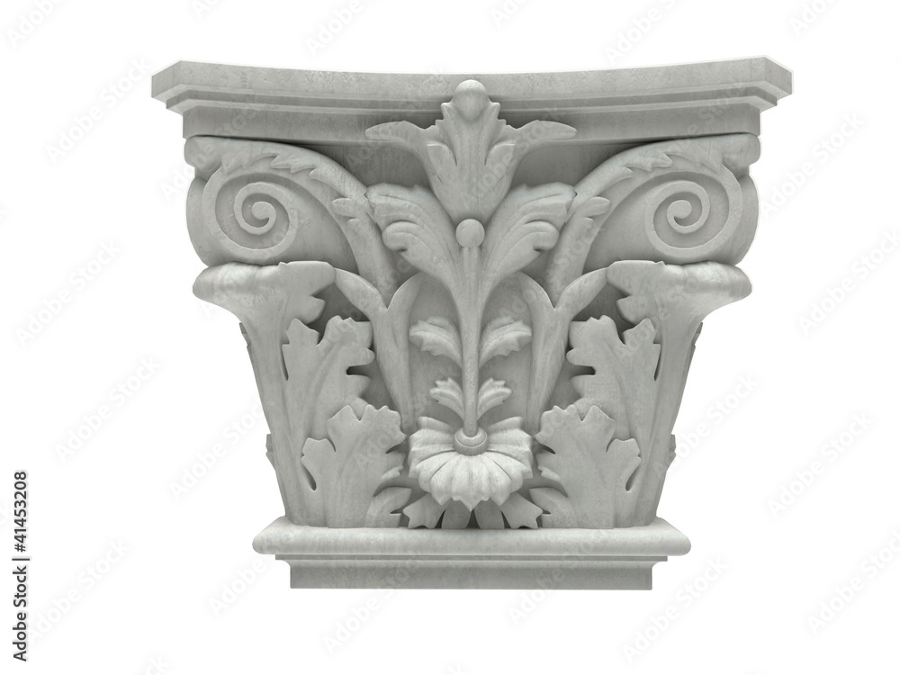 Capitello colonne, ordini e stili Stock Illustration | Adobe Stock