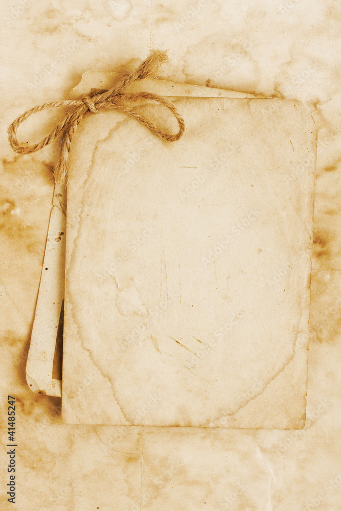 Old Letter Paper Background