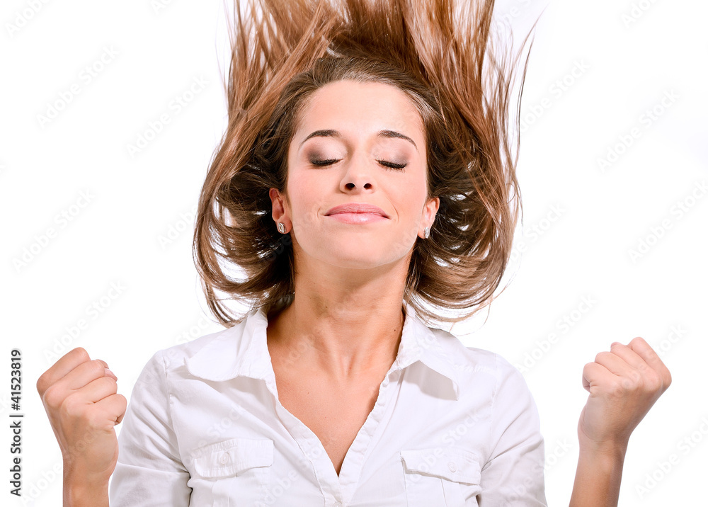 femme contente Photos | Adobe Stock