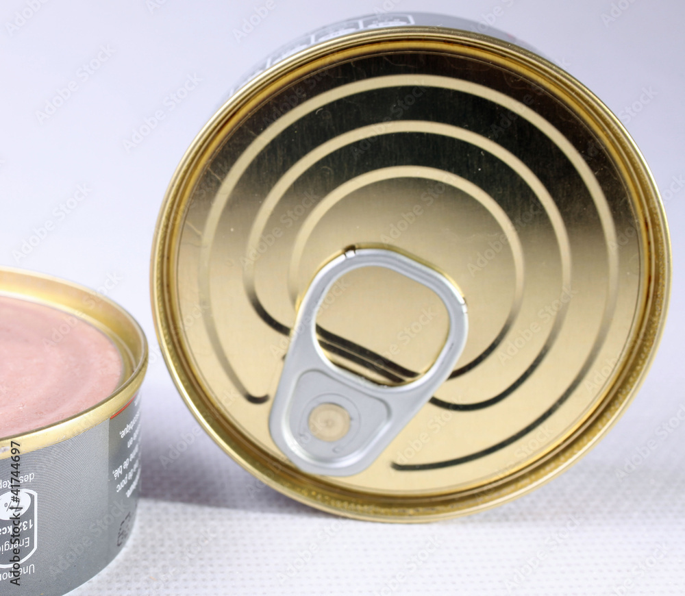 paté en boîte Stock Photo | Adobe Stock
