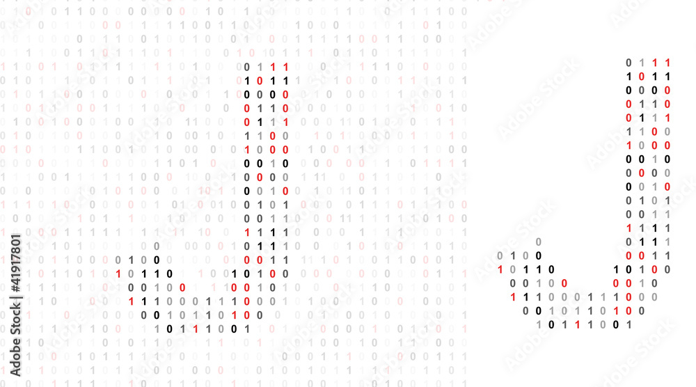 Binary Code Alphabet