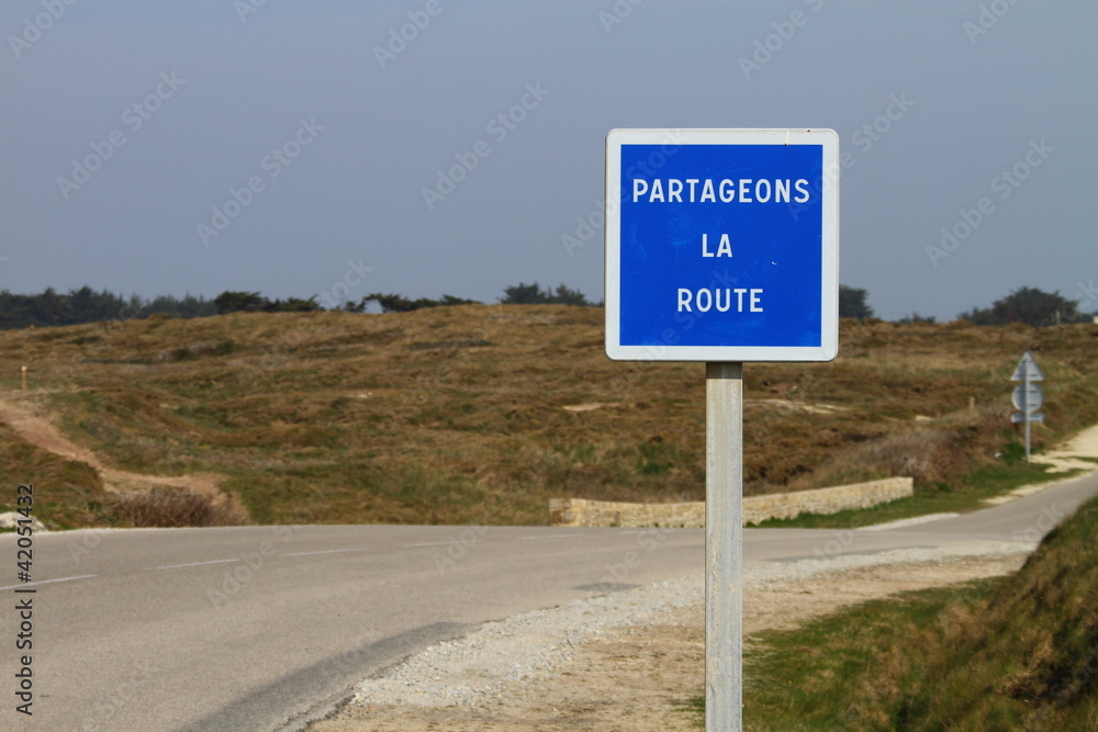 Panneau d'indication routiere Stock Photo | Adobe Stock