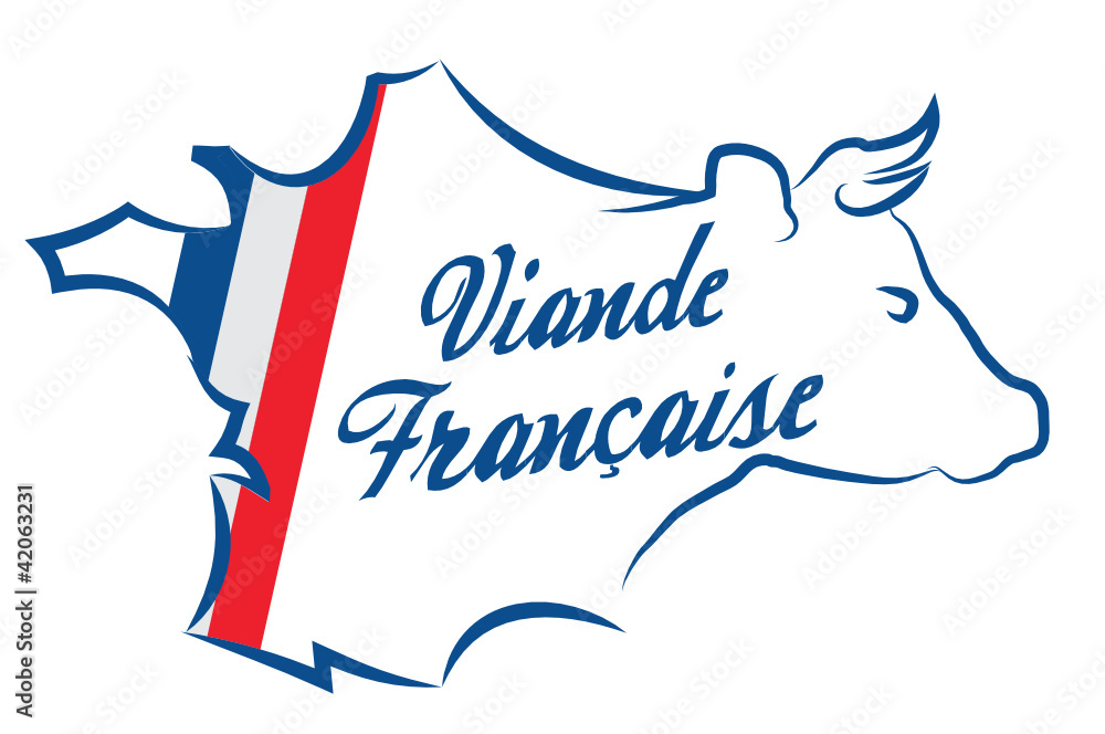 Vecteur Stock Viande française | Adobe Stock