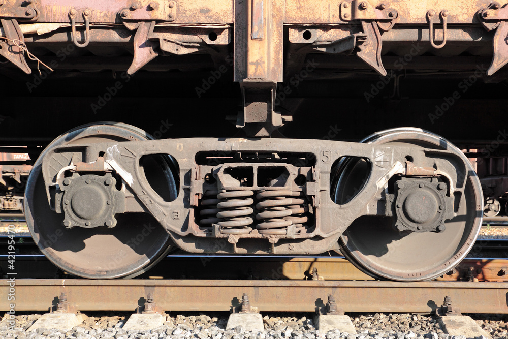 Wheelset (rail transport) Stock Photo | Adobe Stock