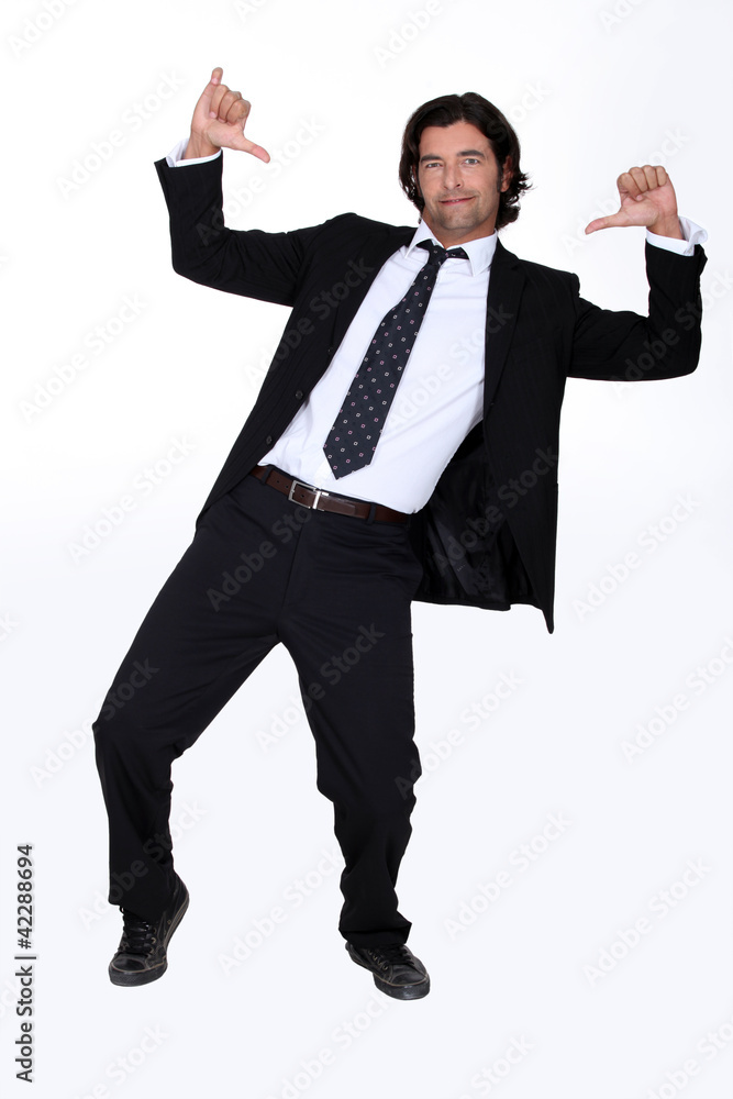 Arrogant businessman Stock Photo | Adobe Stock
