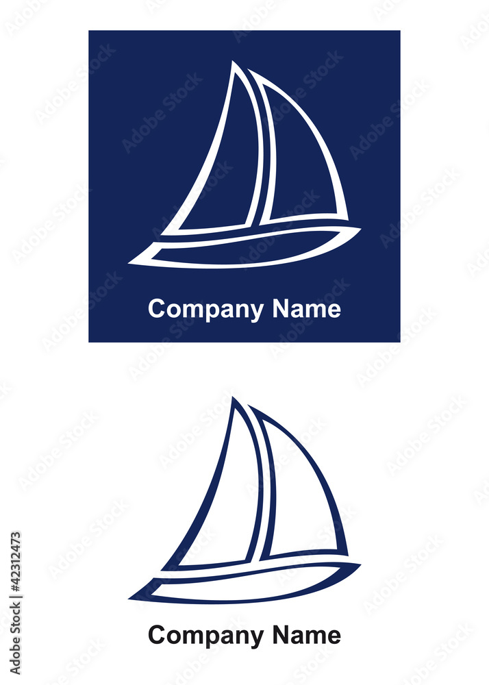 Logo Nautica Stock Vector | Adobe Stock