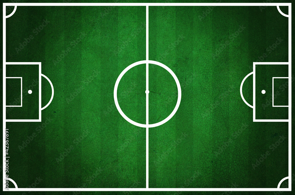 Grunge football field texture background Stock Illustration | Adobe Stock