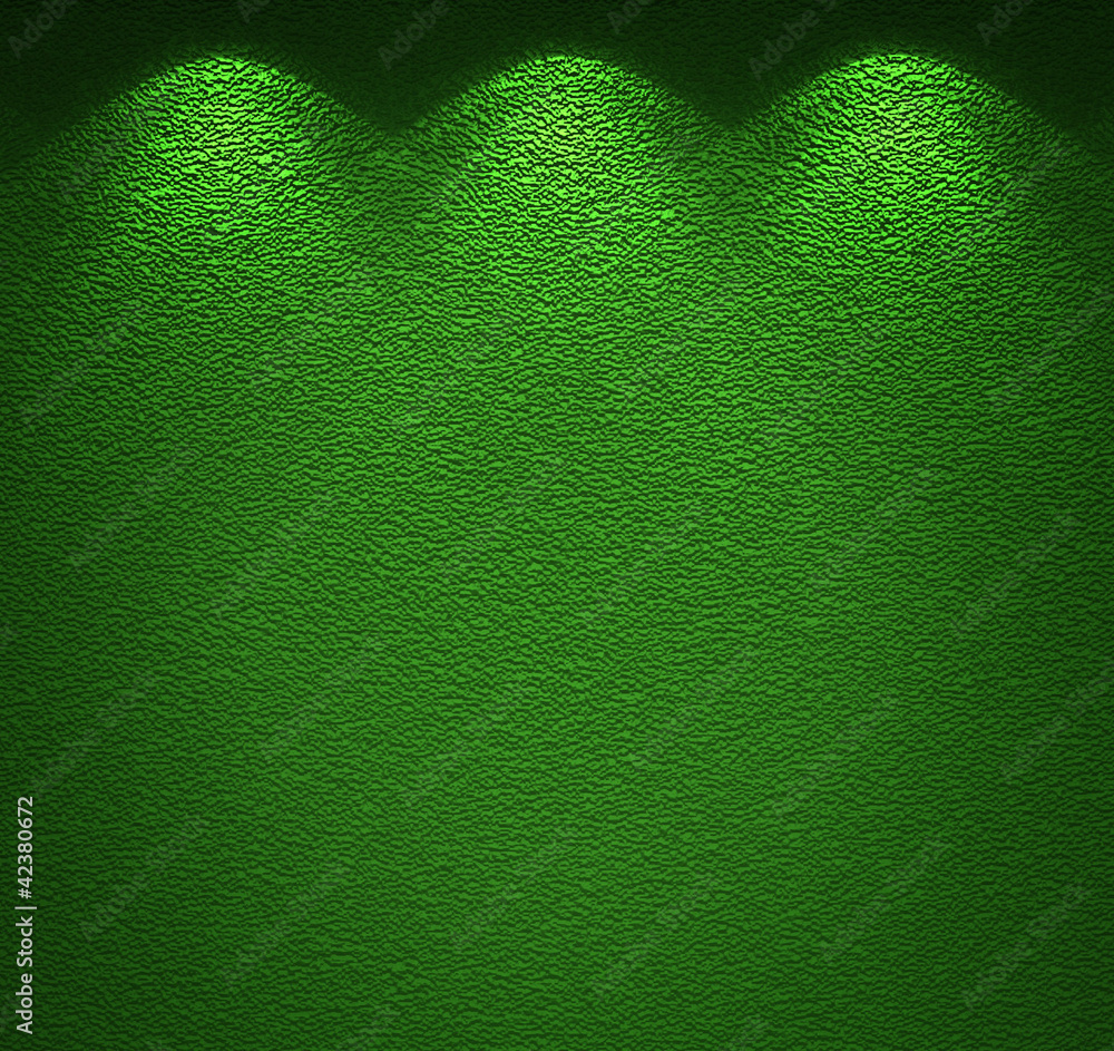 Illuminated texture of the green wall Stock Illustration | Adobe Stock