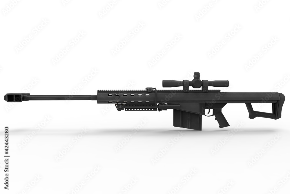 Sniper Rifle 3 Stock Illustration | Adobe Stock