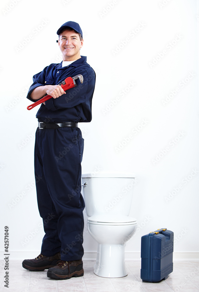 Professional plumber. Stock Photo | Adobe Stock