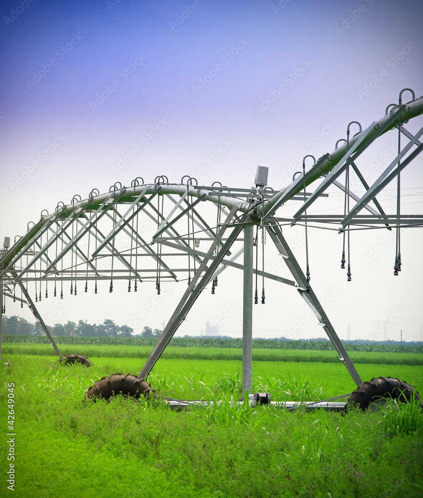Irrigation Pivot Stock Photo | Adobe Stock
