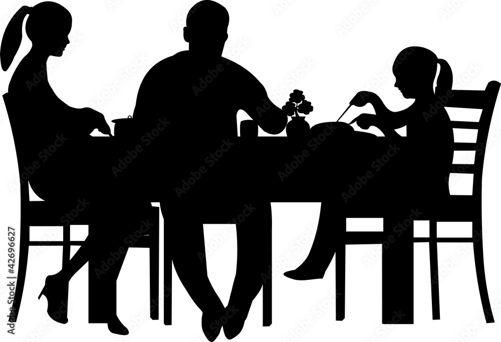 Dining Silhouette