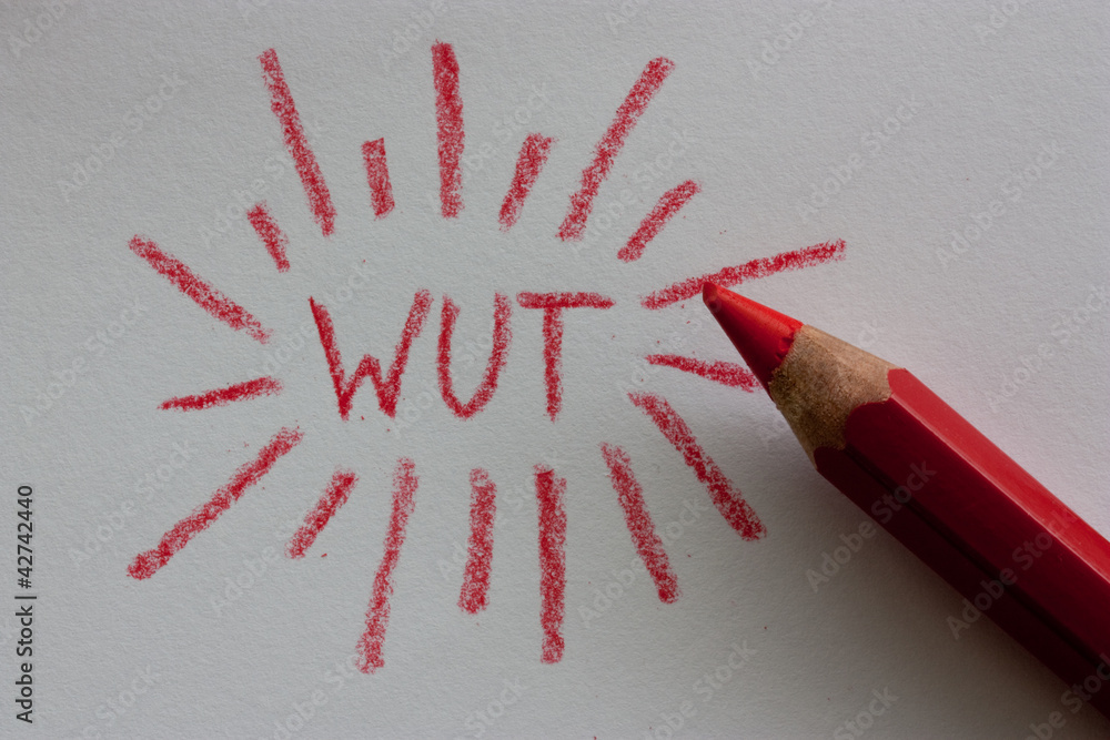 wut Stock-Foto | Adobe Stock