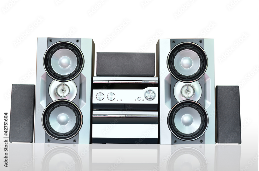 Hi-Fi audio sound system Stock Photo | Adobe Stock
