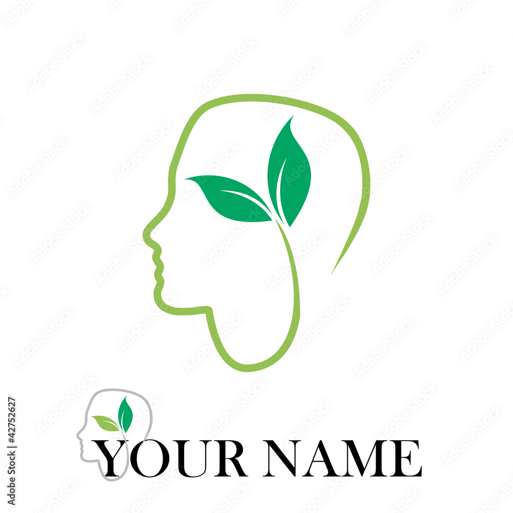 Logo natural Cure # Vector Stock Vector | Adobe Stock
