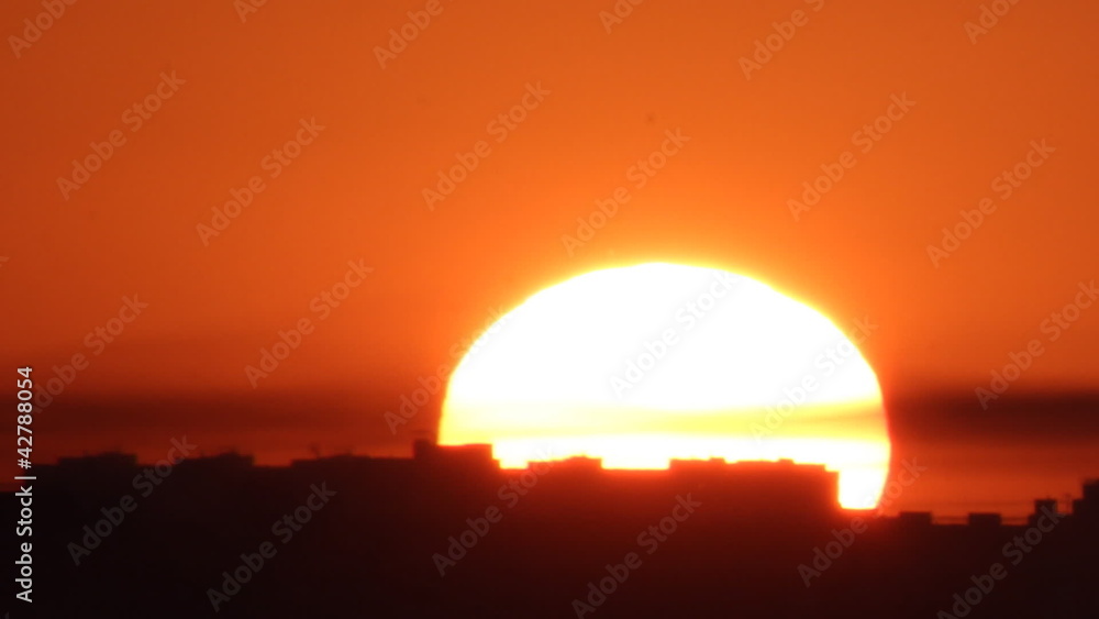 sunset background time lapse Stock Video | Adobe Stock