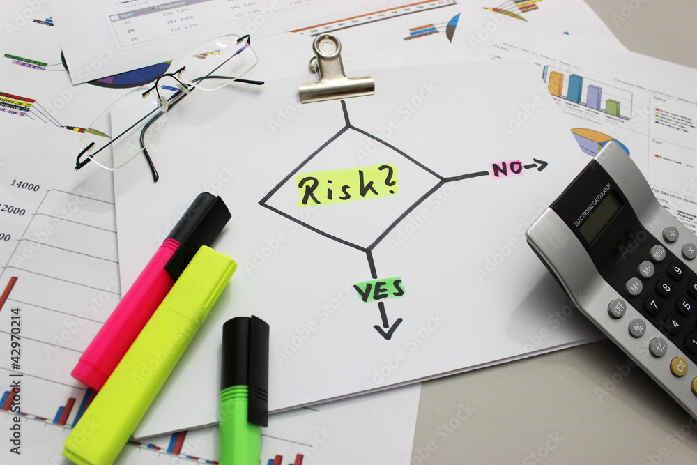 Risk, Risiko Chart Stock Photo | Adobe Stock