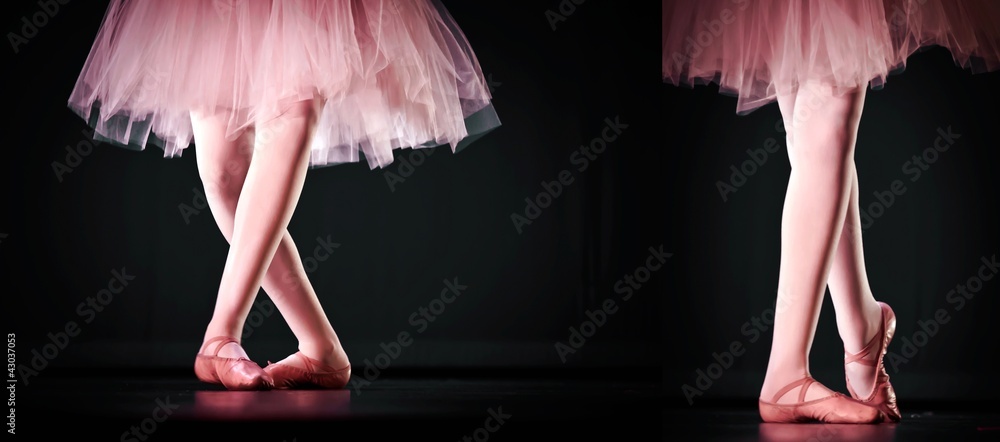 Pink Ballerina Stock Photo | Adobe Stock