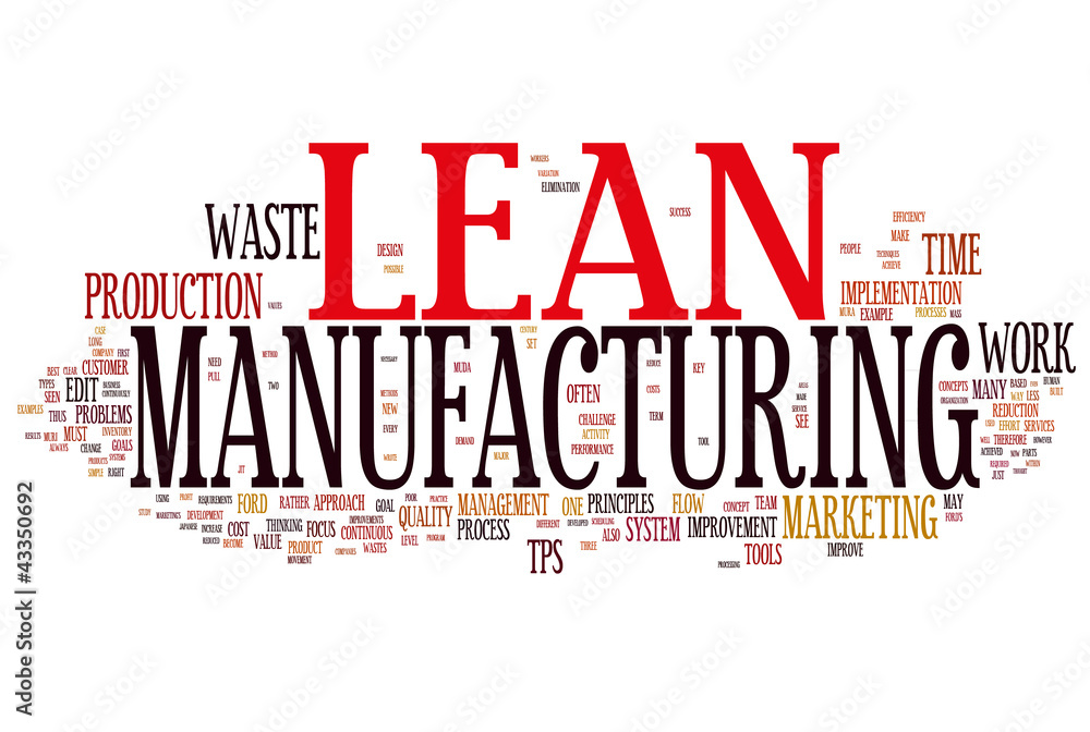 Lean Manufacturing ilustración de Stock | Adobe Stock