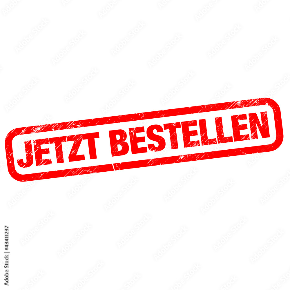 JETZT BESTELLEN Stempel Stock-Vektorgrafik | Adobe Stock