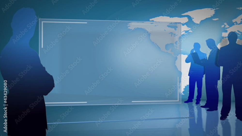 Video of empty frames with an earth image courtesy of Nasa.org Stock ...