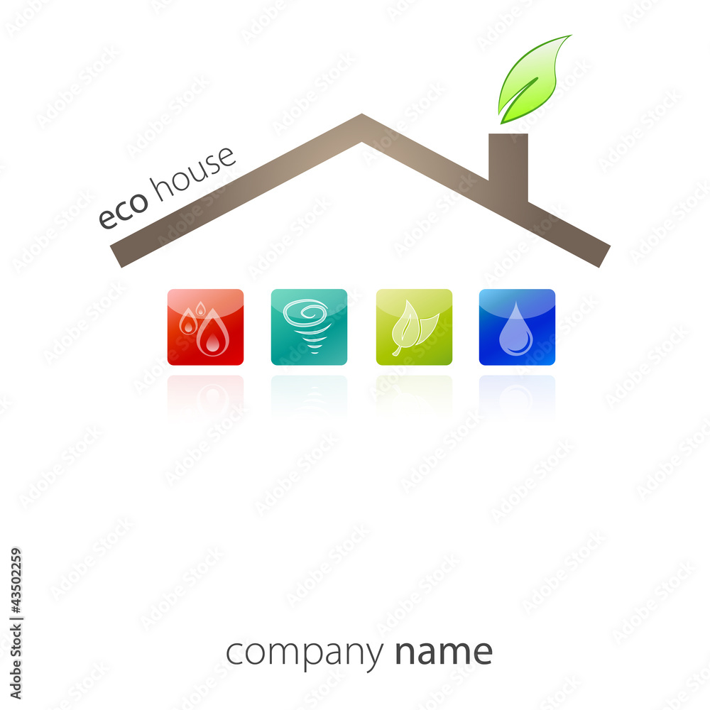 logo new house #vector Stock Vector | Adobe Stock