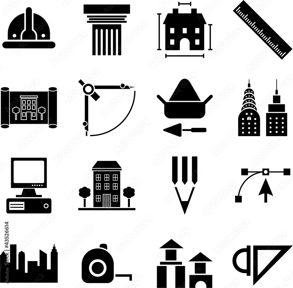 Architecture Tools Vector