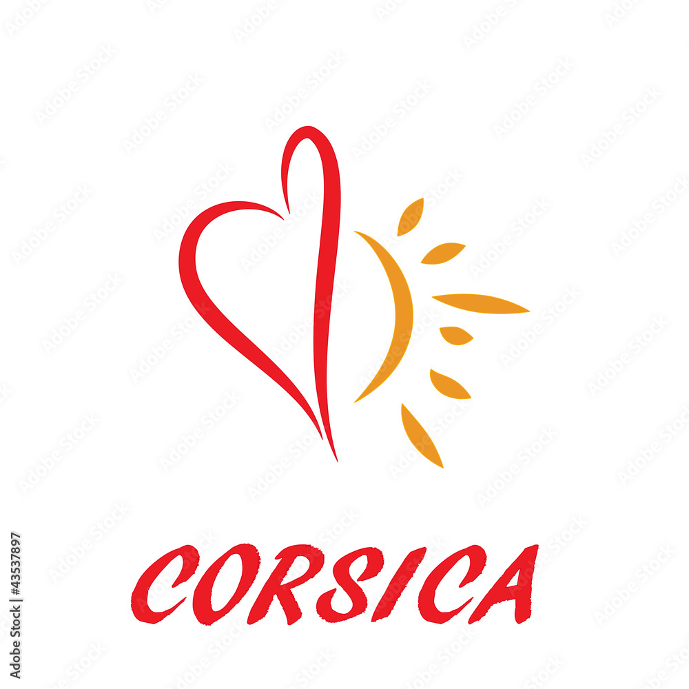 Logo Corsica # Vector Stock Vector | Adobe Stock