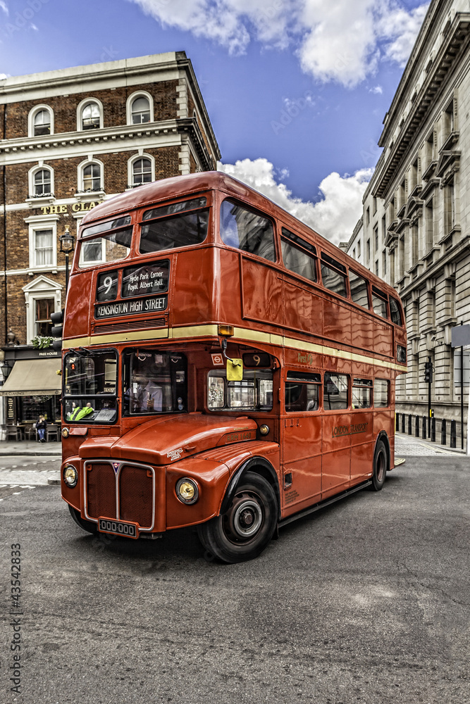 Double Decker London Stock Photo | Adobe Stock