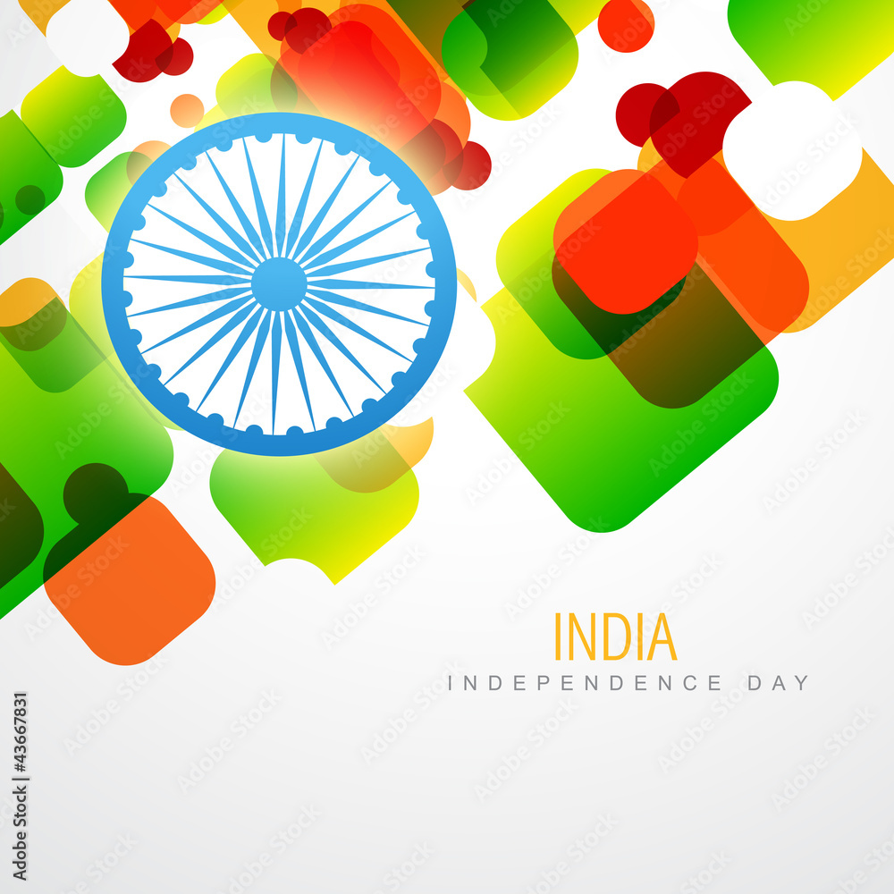 indian flag design Stock Vector | Adobe Stock