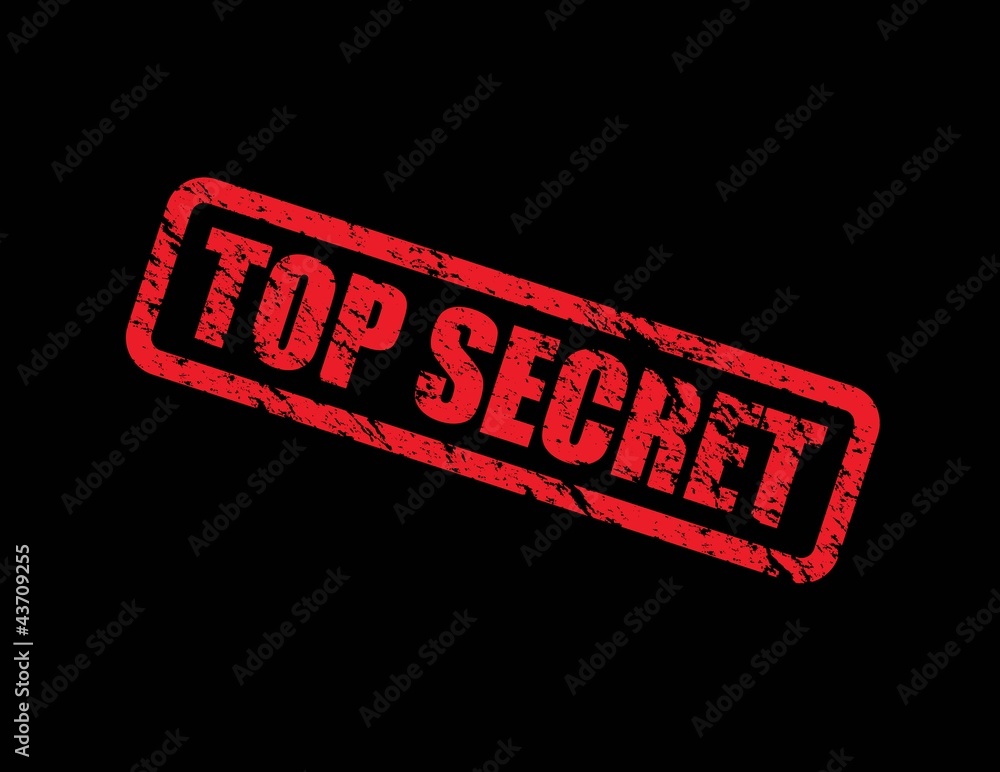 top secret background Stock Vector | Adobe Stock