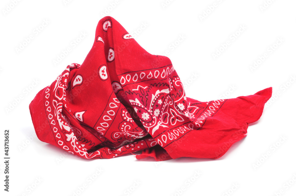red bandana Stock Photo | Adobe Stock