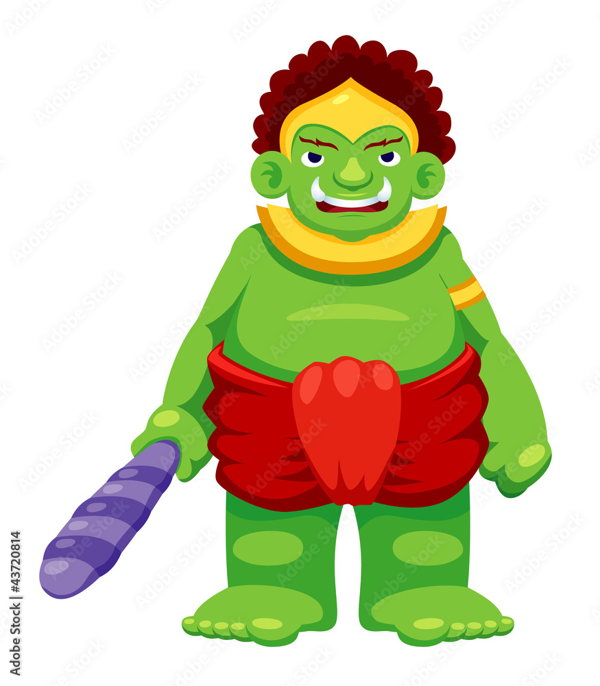 Cartoon giant vector Stock Vector | Adobe Stock