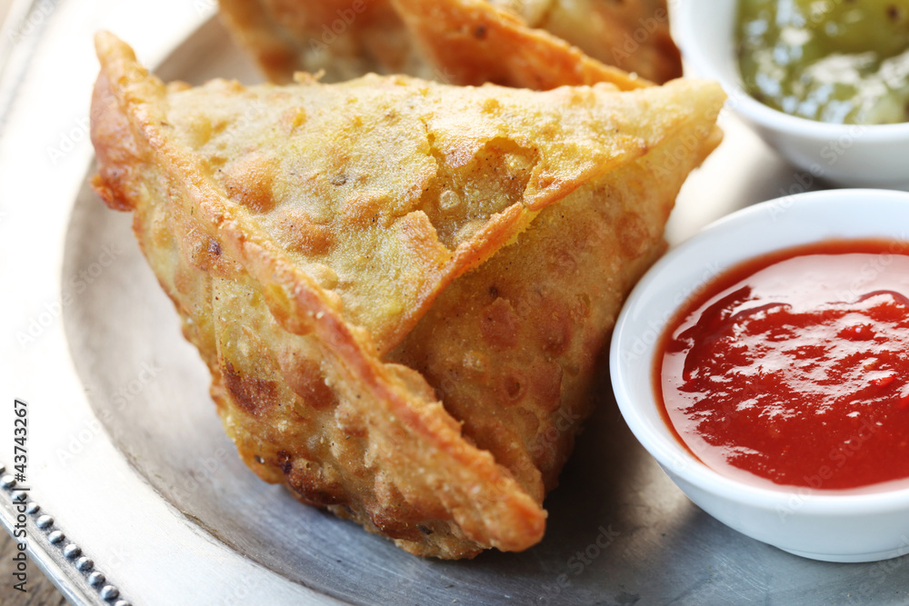 Samosa Stock Photo | Adobe Stock