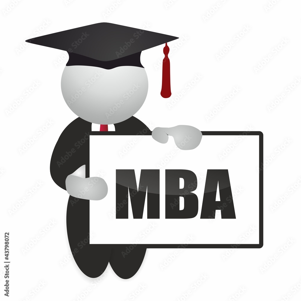 Master Of Business Administration Degree Graduation Stock Vector master-of-business-administration-degree-graduation-stock-vector