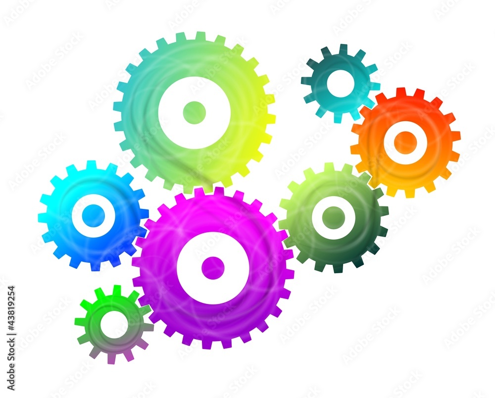 zahnrad 608a Stock-Vektorgrafik | Adobe Stock