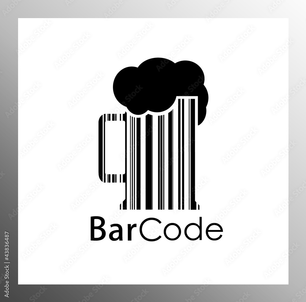 Barcode - Bier Stock-Illustration | Adobe Stock