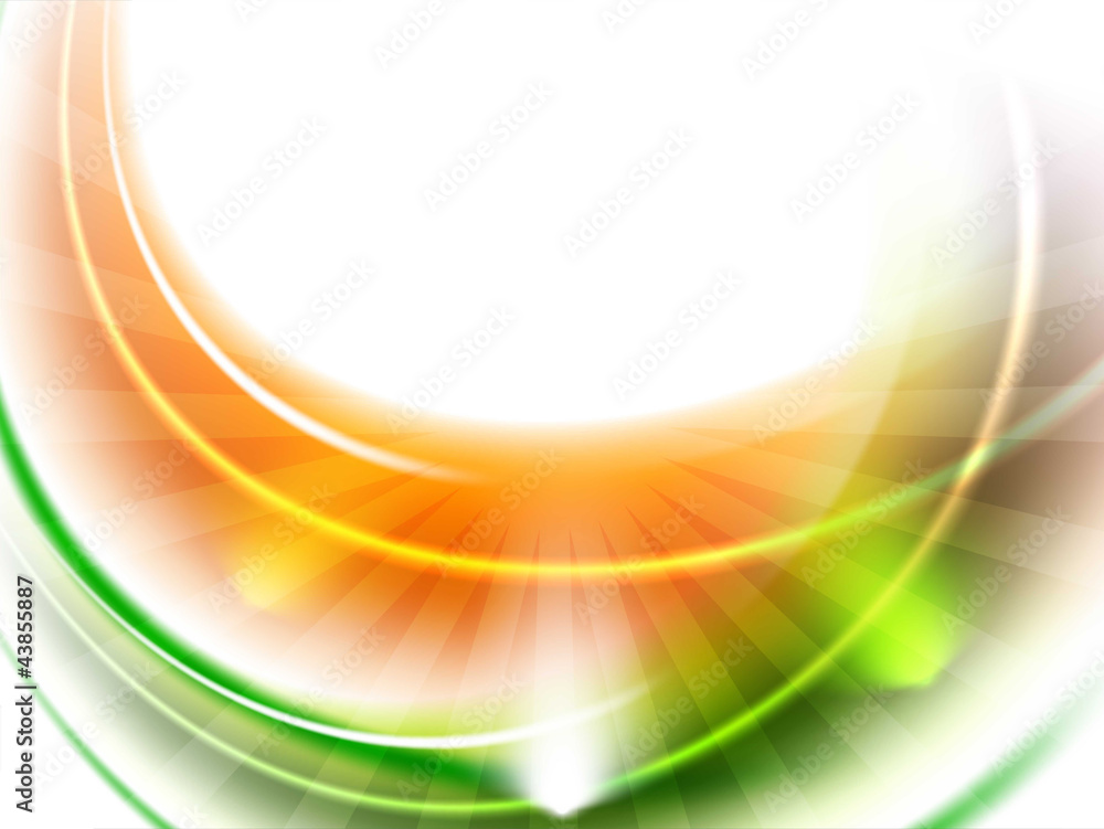 Shiny Indian Flag wave background. EPS 10. Stock Illustration | Adobe Stock