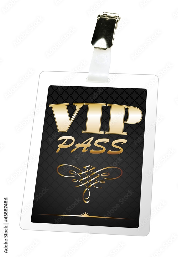Vip Pass Stock Illustration Adobe Stock
