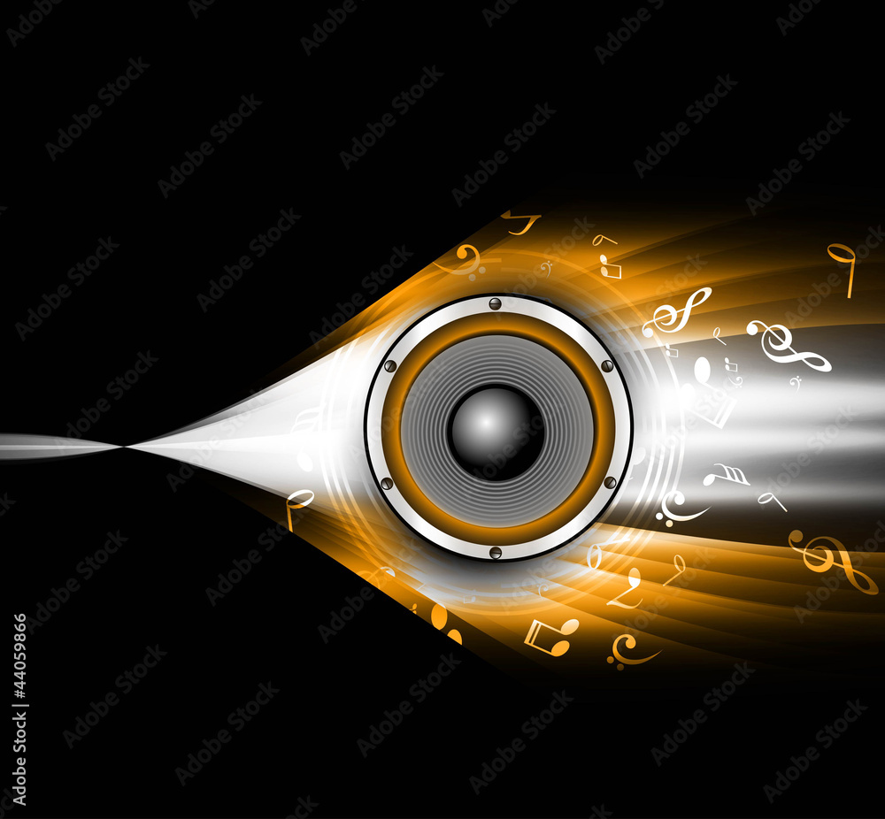 Abstract Speaker Wallpaper